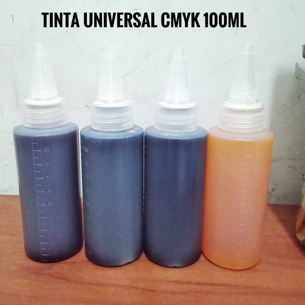 Jual Tinta universal 100ml refill printer epson L220 L300 L310 L350 ...