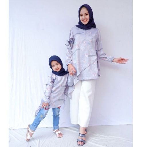 Jual Sahara Tunik Couple Ibu dan Anak | Tunik Anak Perempuan 2-12 Tahun ...