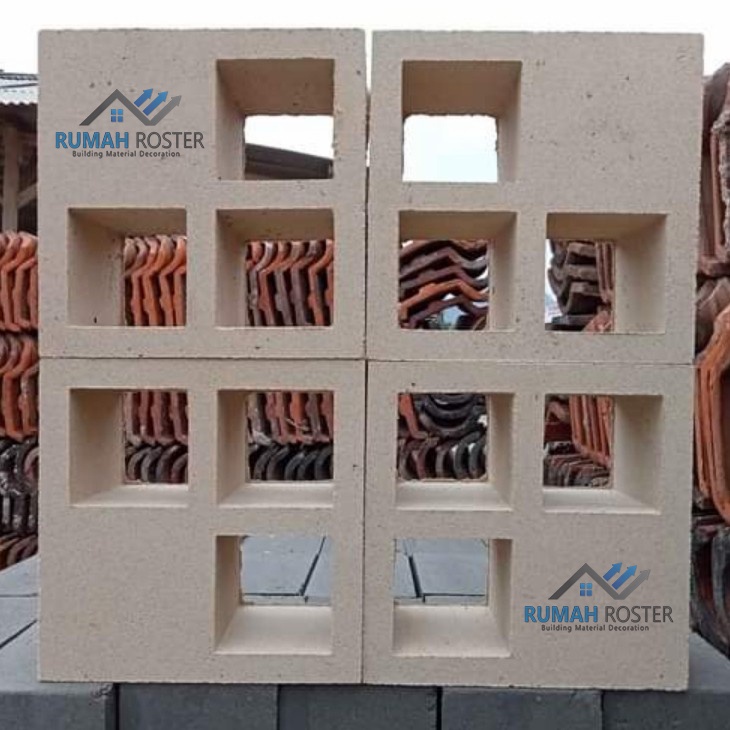 Jual ROSTER BETON PUTIH LB 3 Dadu /Roster Minimalis/Loster Beton/Roster ...