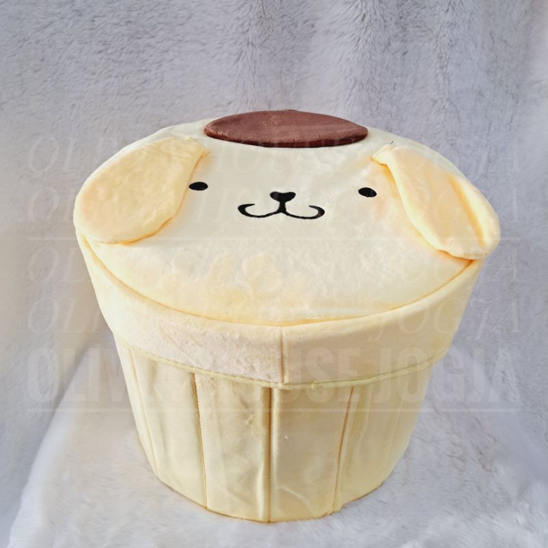 Jual Storage Box Pompompurin Bulat Kuning Box Organizer Pompompurin Tag ...