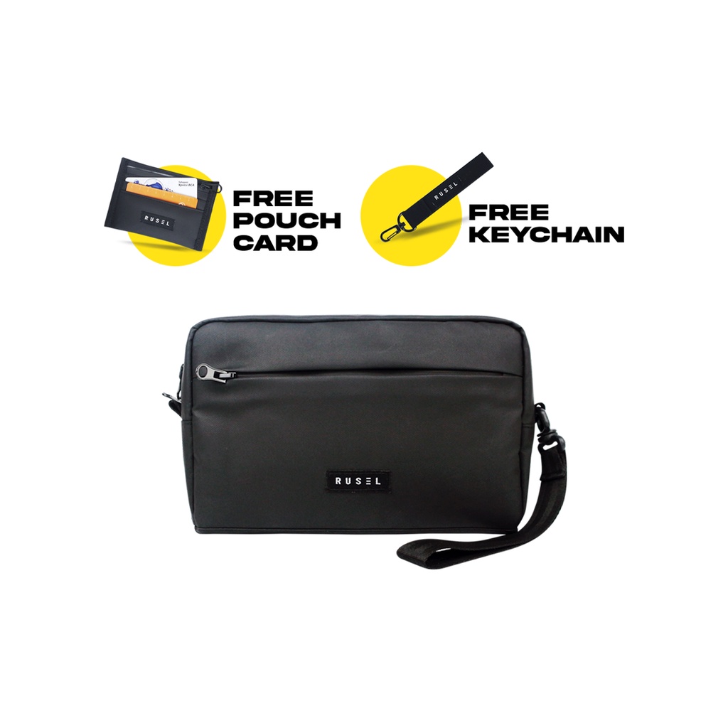 Jual RUSEL CO I Sling bag aruna I tas selempang I handbag pria | Shopee ...