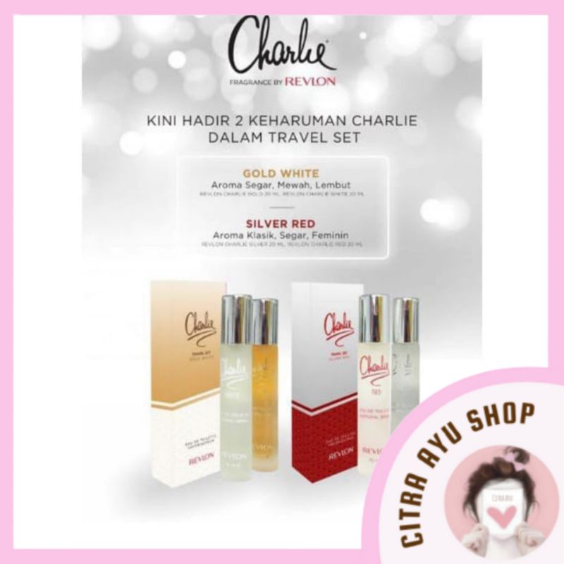 Jual Parfum Charlie REVLON EDT Travel Set Original 100 % | Shopee Indonesia