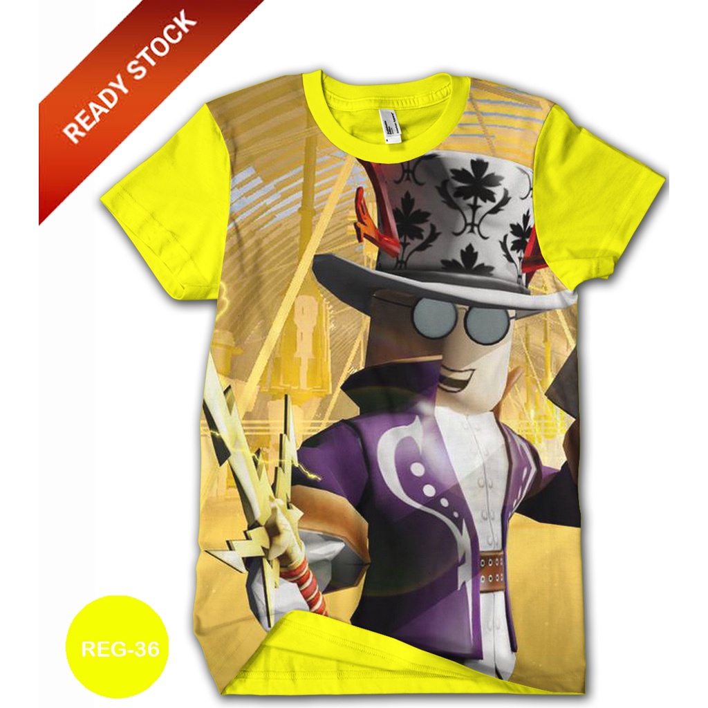 Jual Baju Roblox 3D Baju Anak Roblox Game Terlaris #REG-36 | Shopee ...