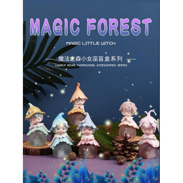 Jual BLINDBOX / BLIND BOX MAGIC FOREST FETISH GO - Ada Lampu bisa ...