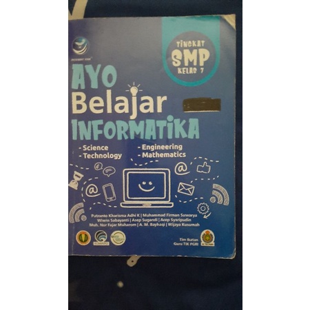 Jual Buku Belajar Informatika SMP kelas 7 | Shopee Indonesia