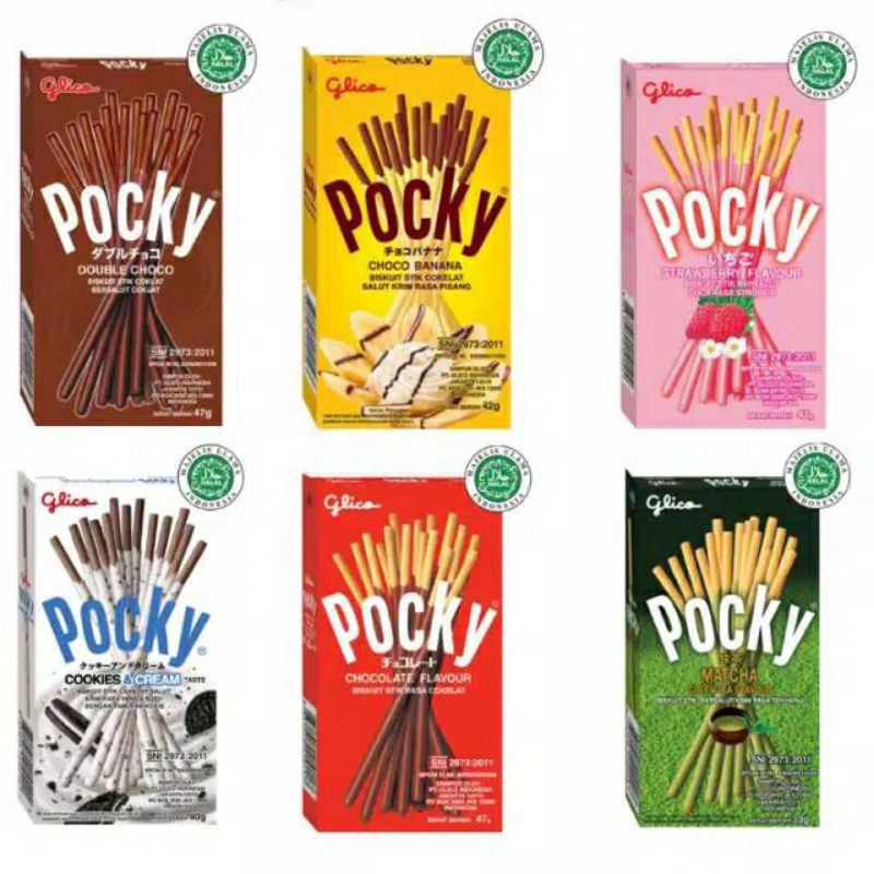 Jual Glico Pocky(biskuit stick aneka varian rasa) | Shopee Indonesia