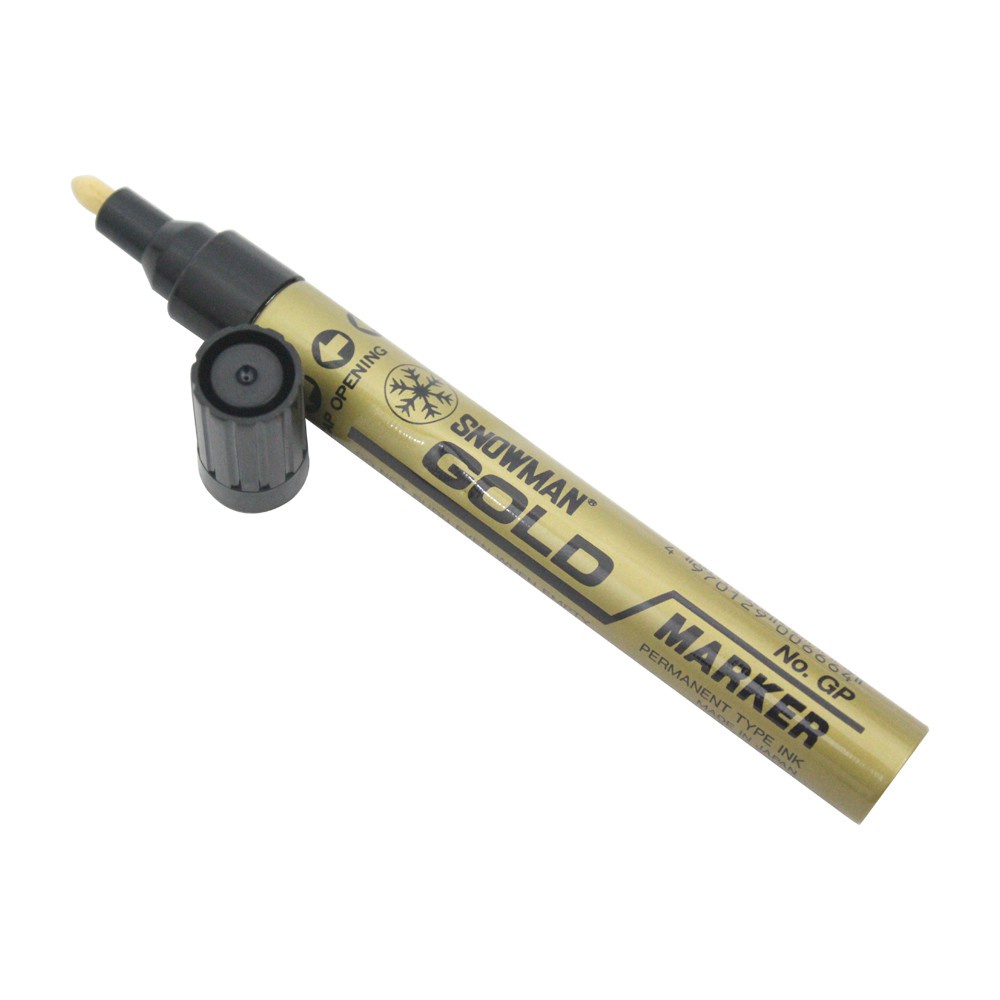 Jual SPIDOL SNOWMAN PAINT MARKER GOLD / GP-12 | Shopee Indonesia