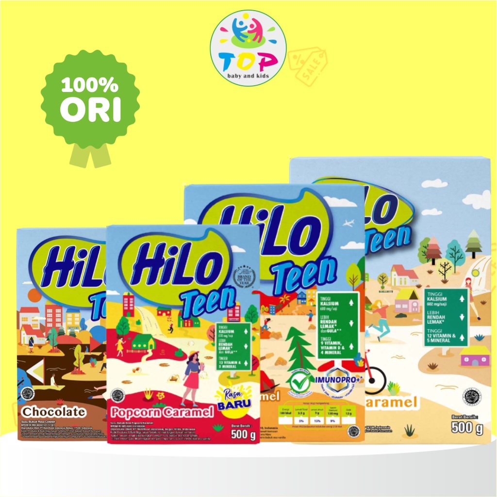Jual ~TOP~ HILO TEEN 500GR (PILIH VARIAN DI VARIASI) | Shopee Indonesia