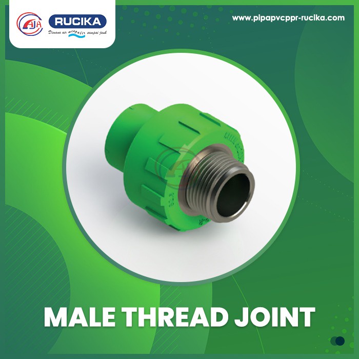 Jual Male Thread Joint 90x3" PPR / Male Thread Joint PPR 90x3 ...