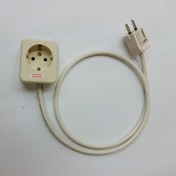 Jual COLOKAN TERMINAL LISTRIK 1 LOBANG KABEL 1-5 MTR | Shopee Indonesia