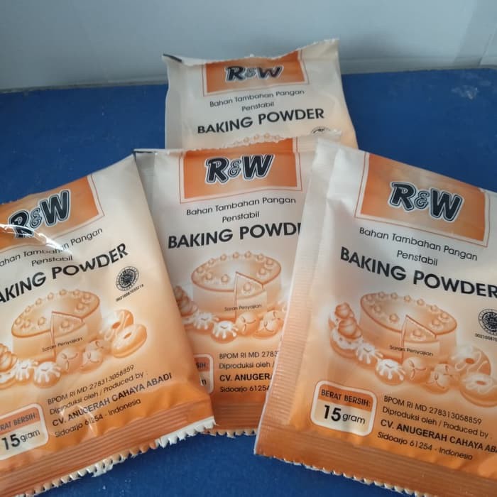 Jual Baking Powder R&W Pack Orange 15gr | Shopee Indonesia