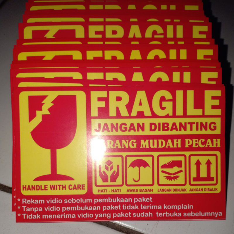 Jual Stiker Fragile | Shopee Indonesia