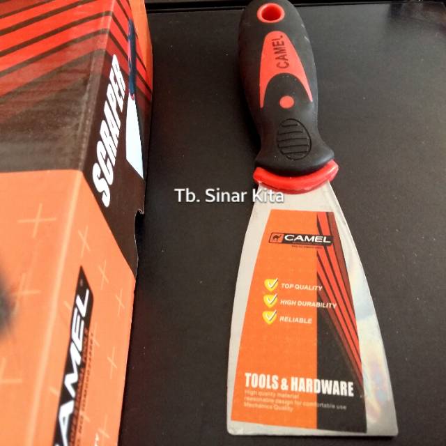 Jual Kape | Scraper | Kapi Gagang Karet 2" | Shopee Indonesia