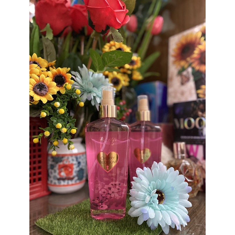 Jual Calista Perfume Beverly’s Secret Cherry Blossom 250 ml | Shopee ...