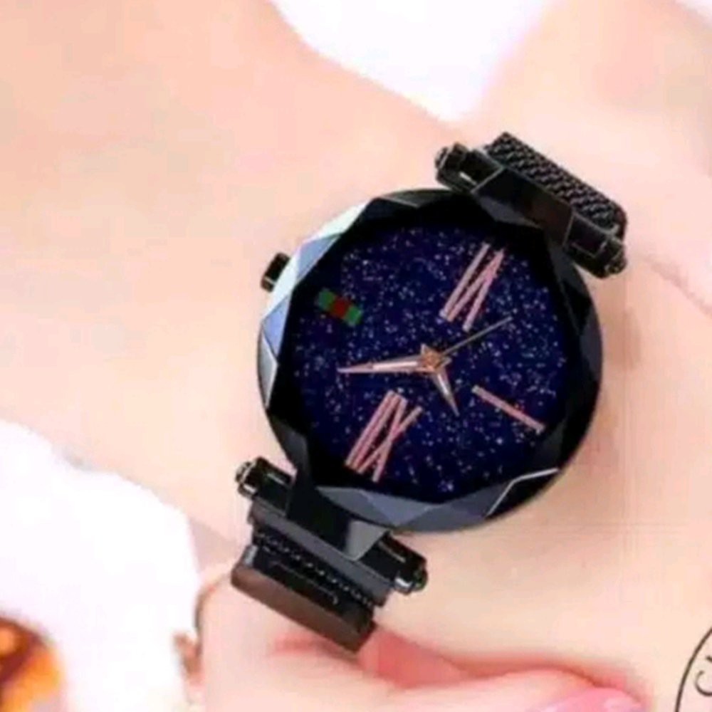 Jual Jam Tangan Wanita Tali Pasir Magnet Premium Elegant Simple ...