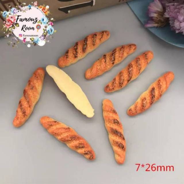 Jual Miniatur Roti - Miniatur Bread - Resin Roti - Miniatur Fake Food ...