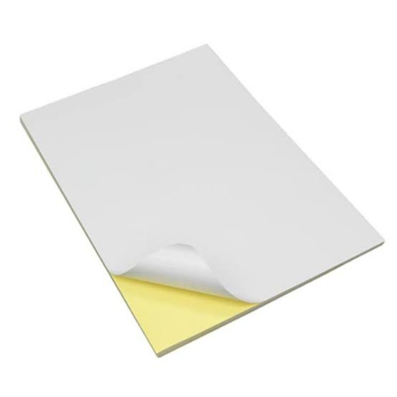 Jual Stiker Kertas HVS A4 | Sticker Label Packing Peking ⁸Print ...