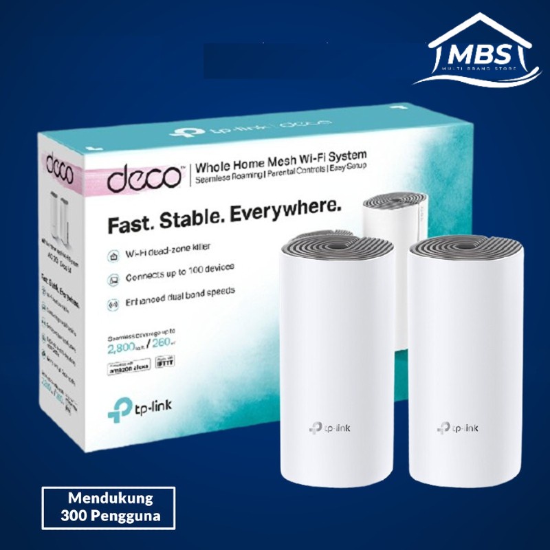 Jual TP-LINK Deco E4 AC1200 Mesh WiFi Router Whole Home Wi-Fi System ...