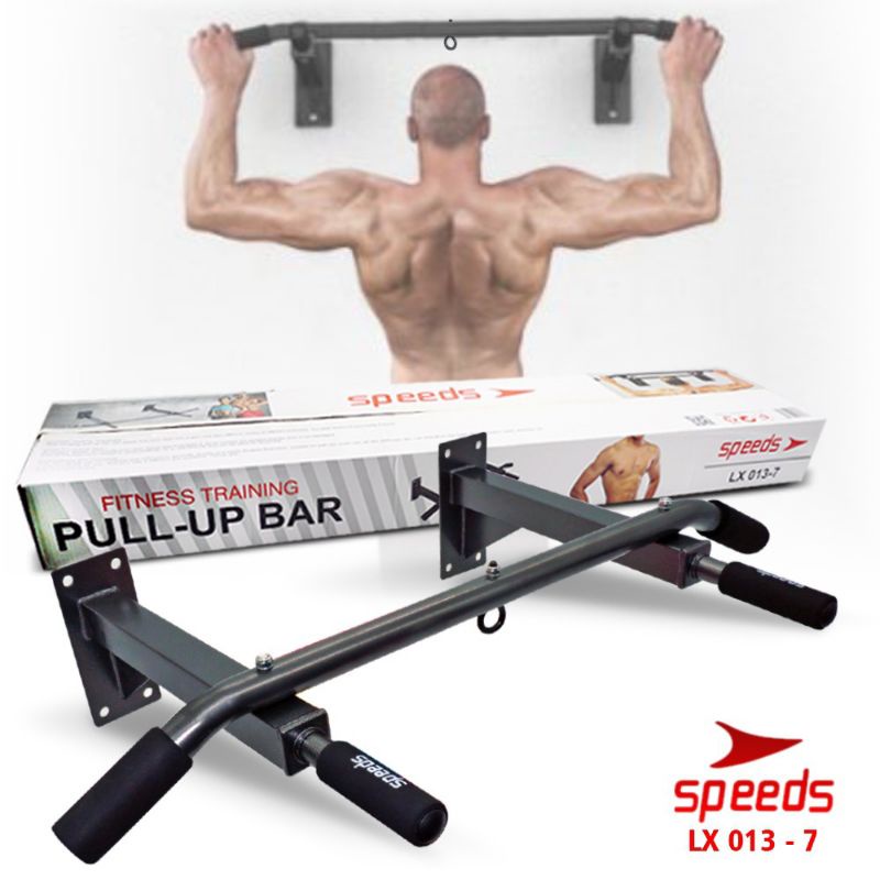 Jual Pull Up Bar Iron GYM /Chin Up / Bar Door / Pull Up Alat Fitness ...