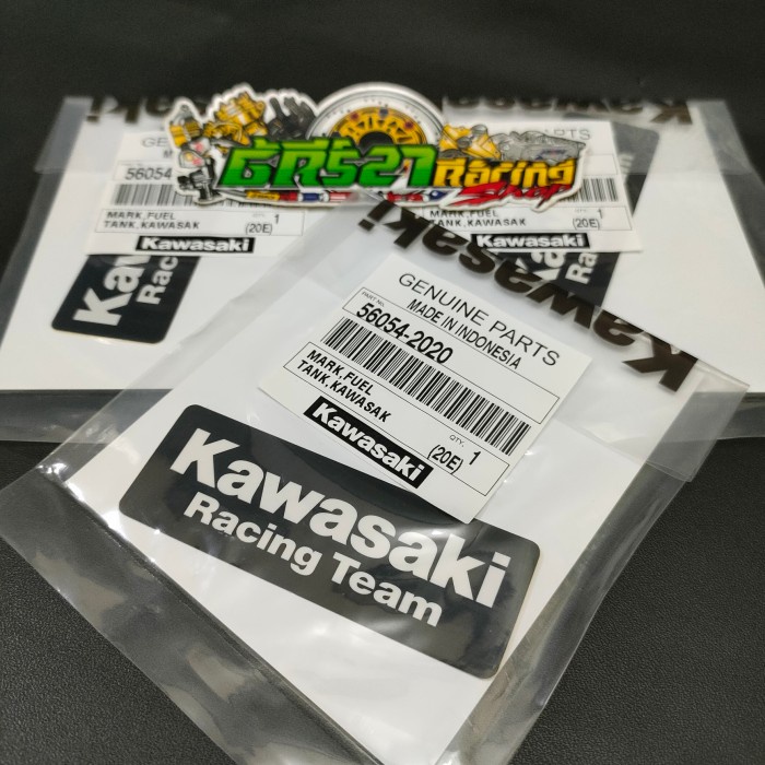 Jual STIKER LABEL KAWASAKI RACING TEAM ORIGINAL KAWASAKI | Shopee Indonesia