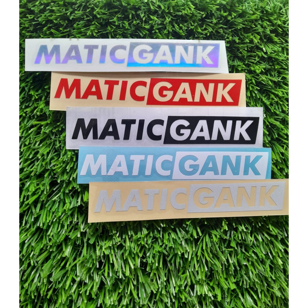 Jual stiker matic gank sticker viral | Shopee Indonesia