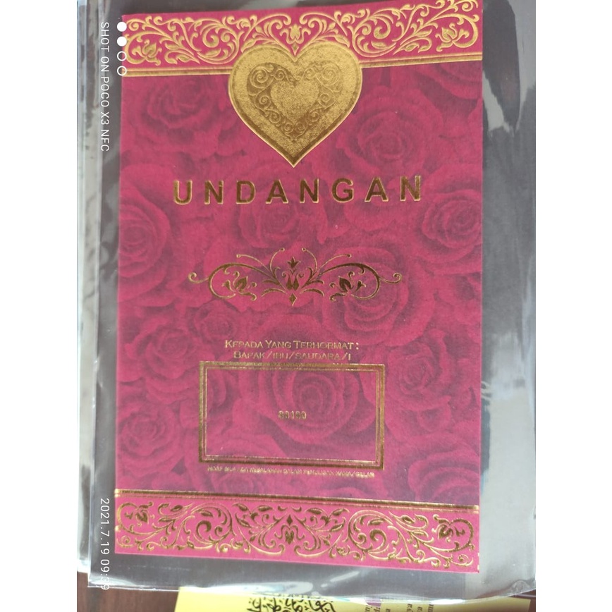 Jual UNDANGAN BLANGKO ERBA 88180 | Shopee Indonesia