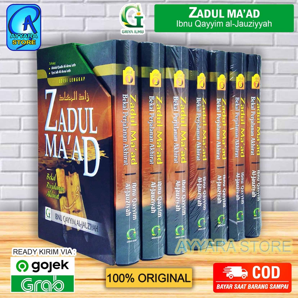 Jual Zadul Maad 1 Set Lengkap 7 Jilid - Ibnu Qayyim Al Jauziyah - Griya Ilmu - ORIGINAL | Shopee ...