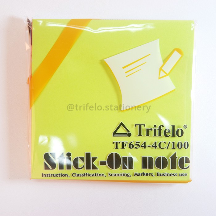 Jual TRIFELO Sticknote TF654 -4C 100 Lembar | Shopee Indonesia