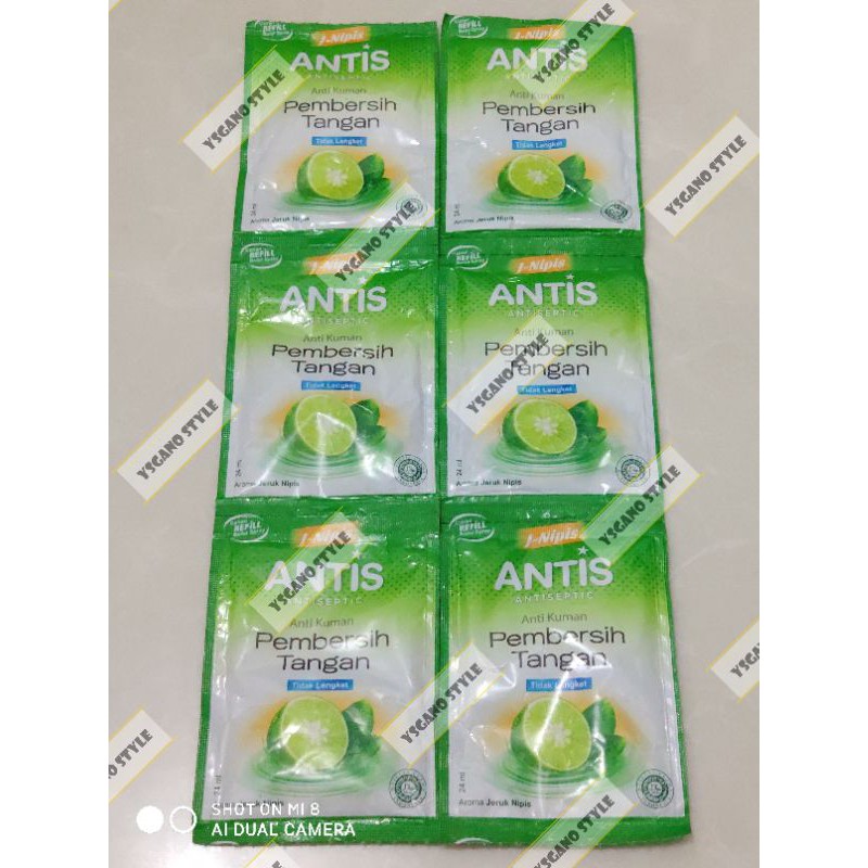 Jual Antis Sachet Refill Spray Hand Sanitizer Jaman Dulu Tahun 90an ...