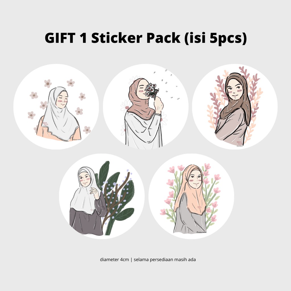 Jual FREE GIFT STICKER PACK | Shopee Indonesia
