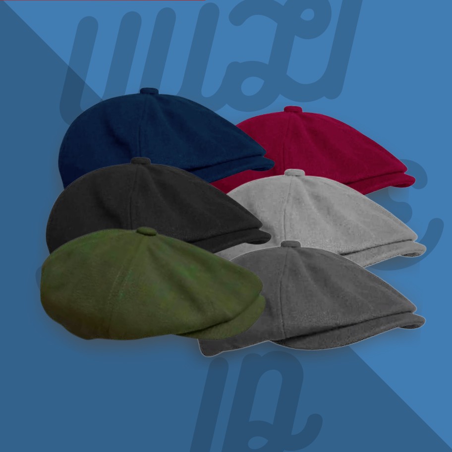Jual Topi Kodok / Flat Cap Hat / Topi Copet / Topi Pelukis / Topi ...