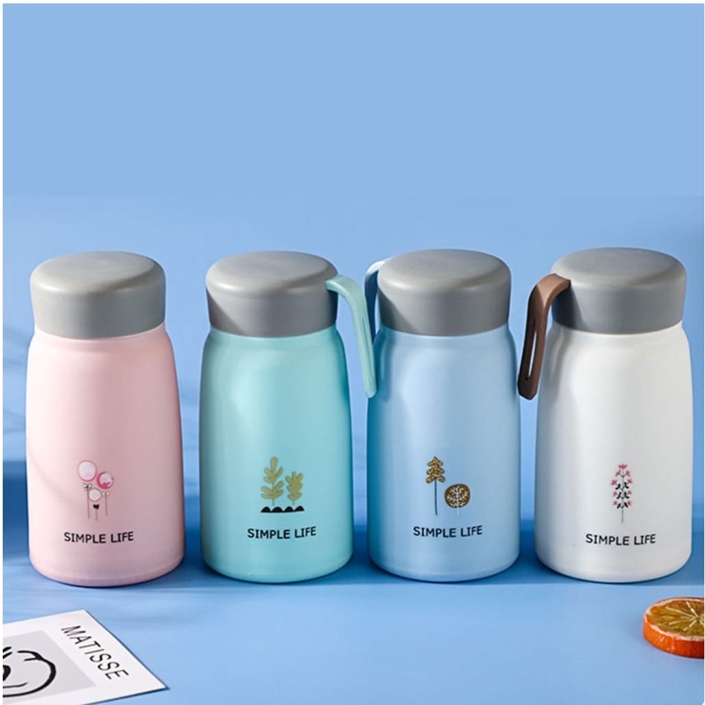 Jual botol air minum mini / mini thermos cute vacuum cup /termos botol ...