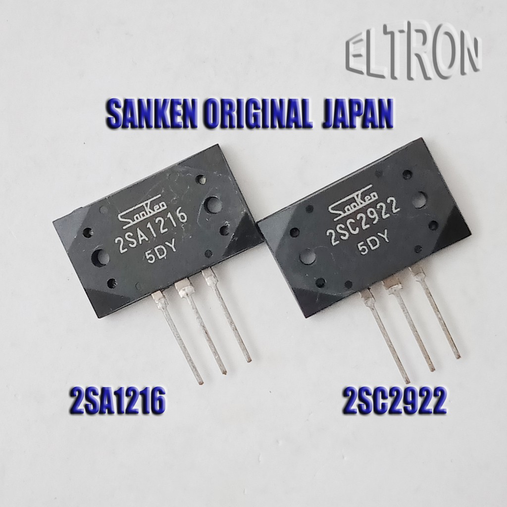 Jual 1 Set Transistor Sanken 2SA1216 2SC2922 Original Japan | Shopee Indonesia