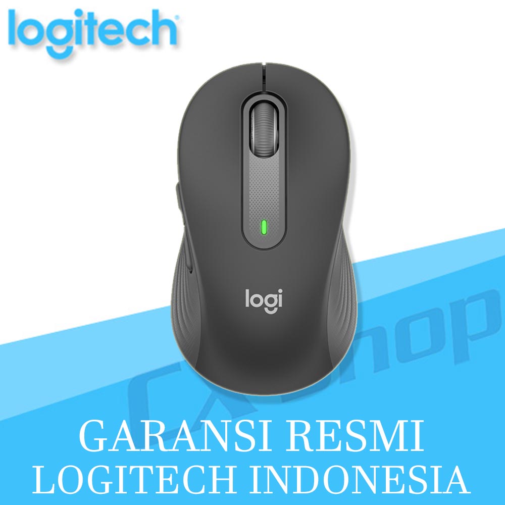 Jual Logitech Signature M650 Large Mouse Wireless Bluetooth Silent Full ...