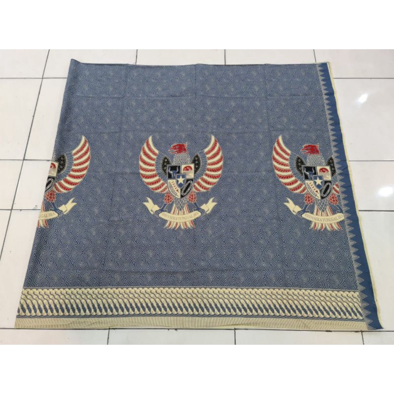 Jual Kain Batik Solo motif Garuda Pancasila 1 | Shopee Indonesia