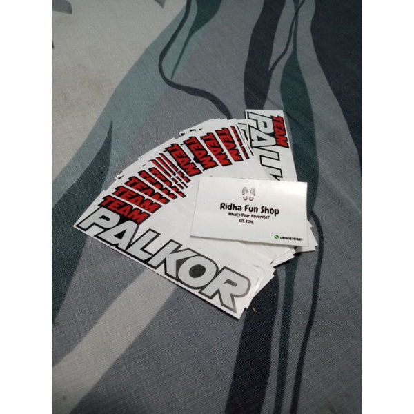 Jual Stiker Team Palkor | Shopee Indonesia
