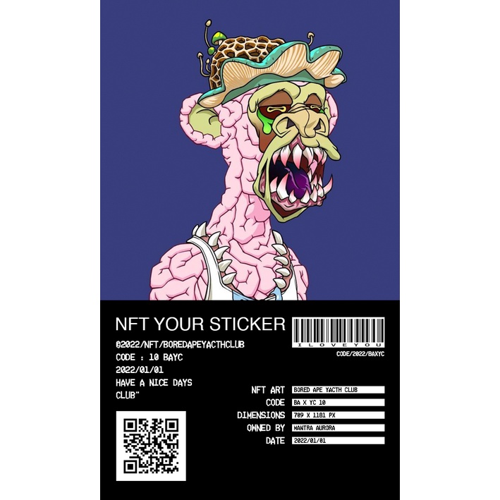 Jual (NFT) STICKER NFT | STICKER CASE | STIKER HYPEBEAST | STICKER ...