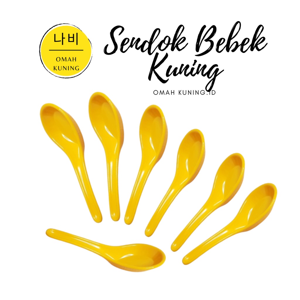 Jual OMAH KUNING - SENDOK BEBEK / SENDOK BUBUR / SENDOK SUP MELAMIN ...