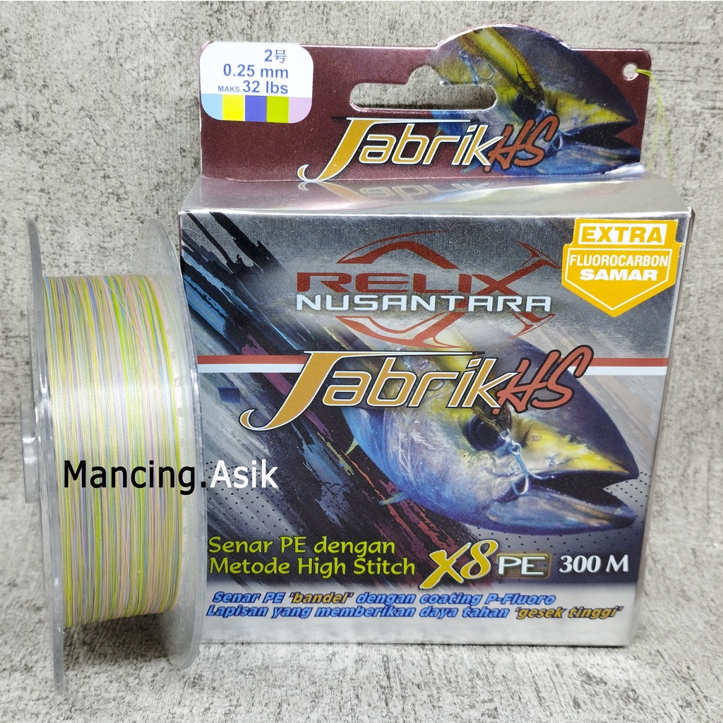 Jual Senar PE Jabrik Ukuran 1 1.5 2 2.5 3 3.5 4 5 6 8 - Tali Pancing ...