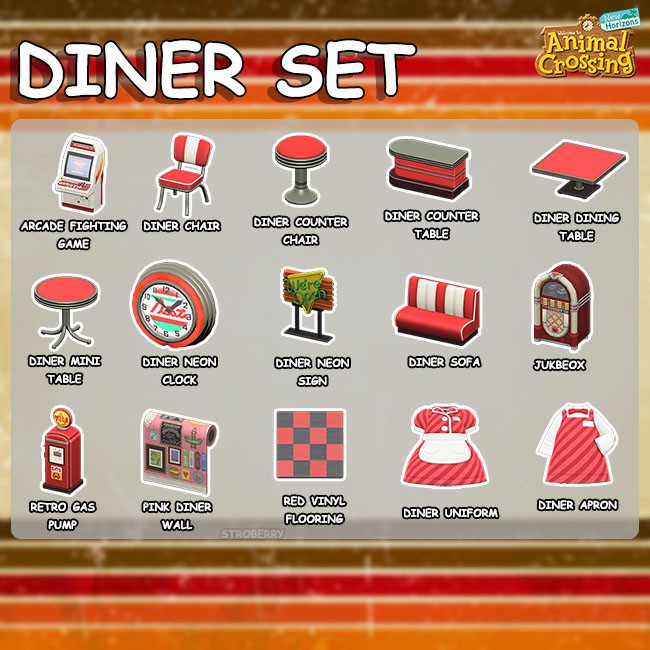 Jual Diner Set ACNH Animal Crossing | Shopee Indonesia