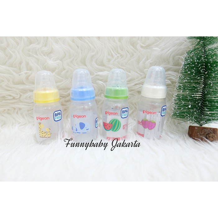 Jual botol pigeon slim neck dot peristaltik / botol susu bayi 120ml ...