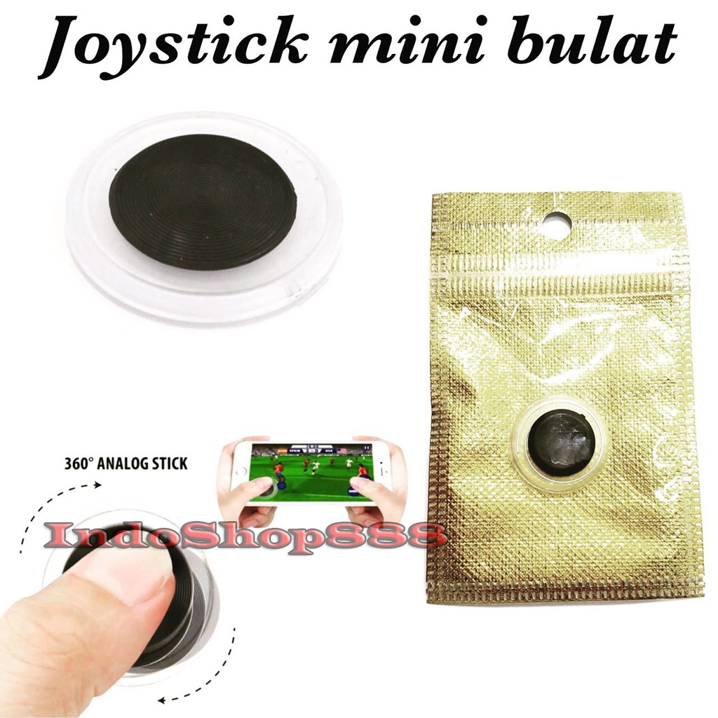 Jual Joystick Mini Bulat mata kucing Game Moba Analog Joystick For ...