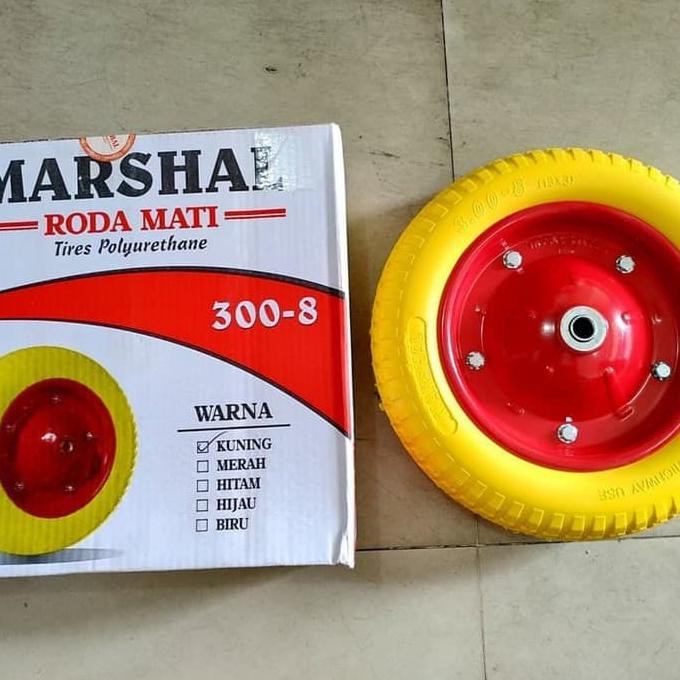 Jual Roda Ban Gerobak Pasir sorong Mati PU model Artco Warna | Shopee ...