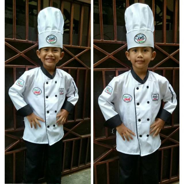 Jual Baju profesi anak - koki (chef) | Shopee Indonesia