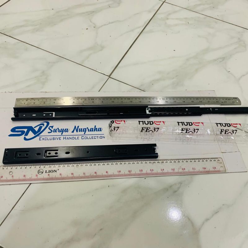 Jual Rel Laci Ril Merek HUBEN ORI FE-37 Double Track 35 cm 350 mm Roda ...