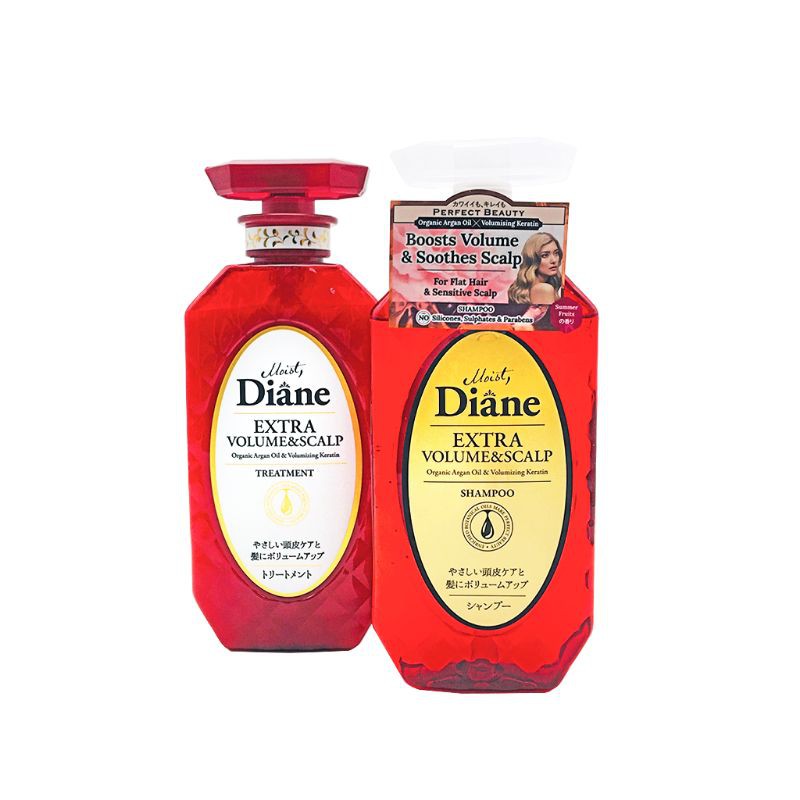 Jual [MOIST DIANE]Moist Diane Extra Volume & Scalp Shampoo / Treatment ...