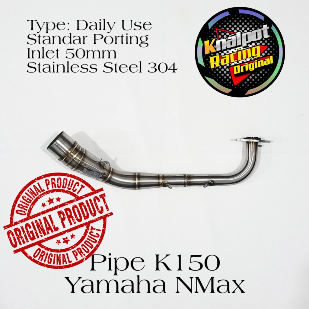 Jual Knalpot WRX K150 NMax Pipe Only Original WRX | Shopee Indonesia