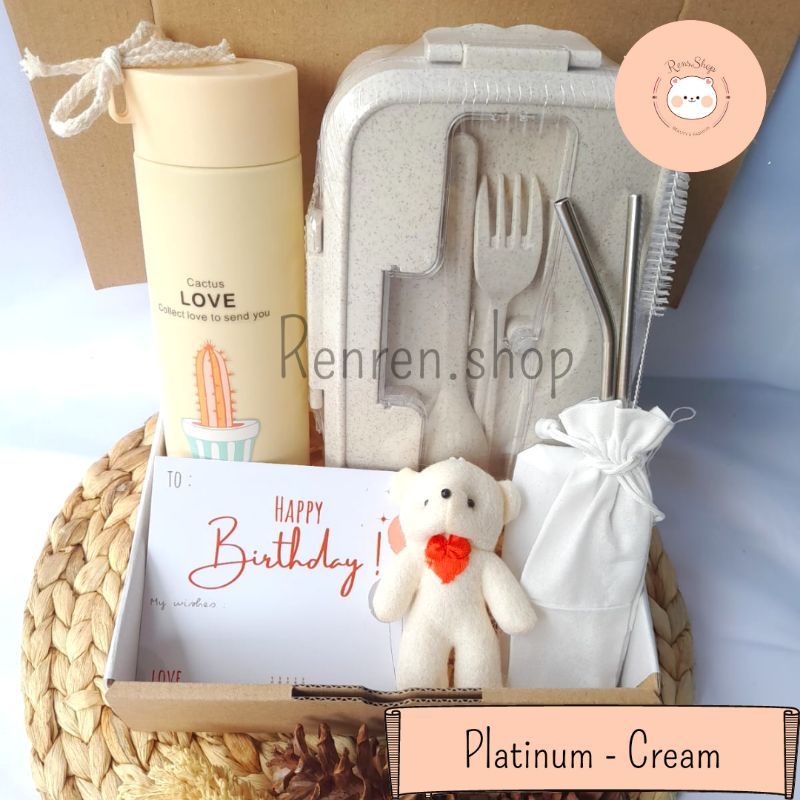 Jual Ready - Hampers Lunch Box Set Hampers Kotak Makan Hampers Tumbler ...