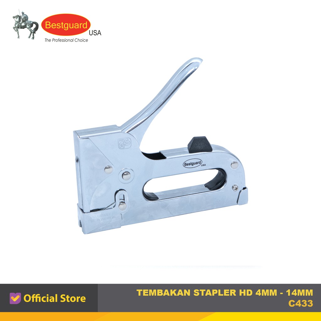 Jual Bestguard Stapler Gun Heavy Duty 4Mm - 14Mm | Shopee Indonesia