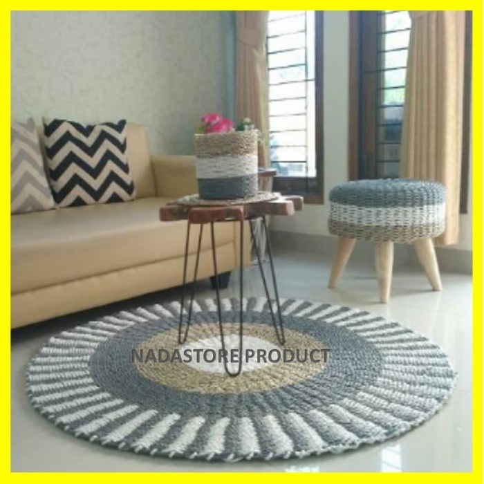 Jual Tikar - Karpet Bulat / Karpet Seagrass / Rug / Tikar Naturalan ...
